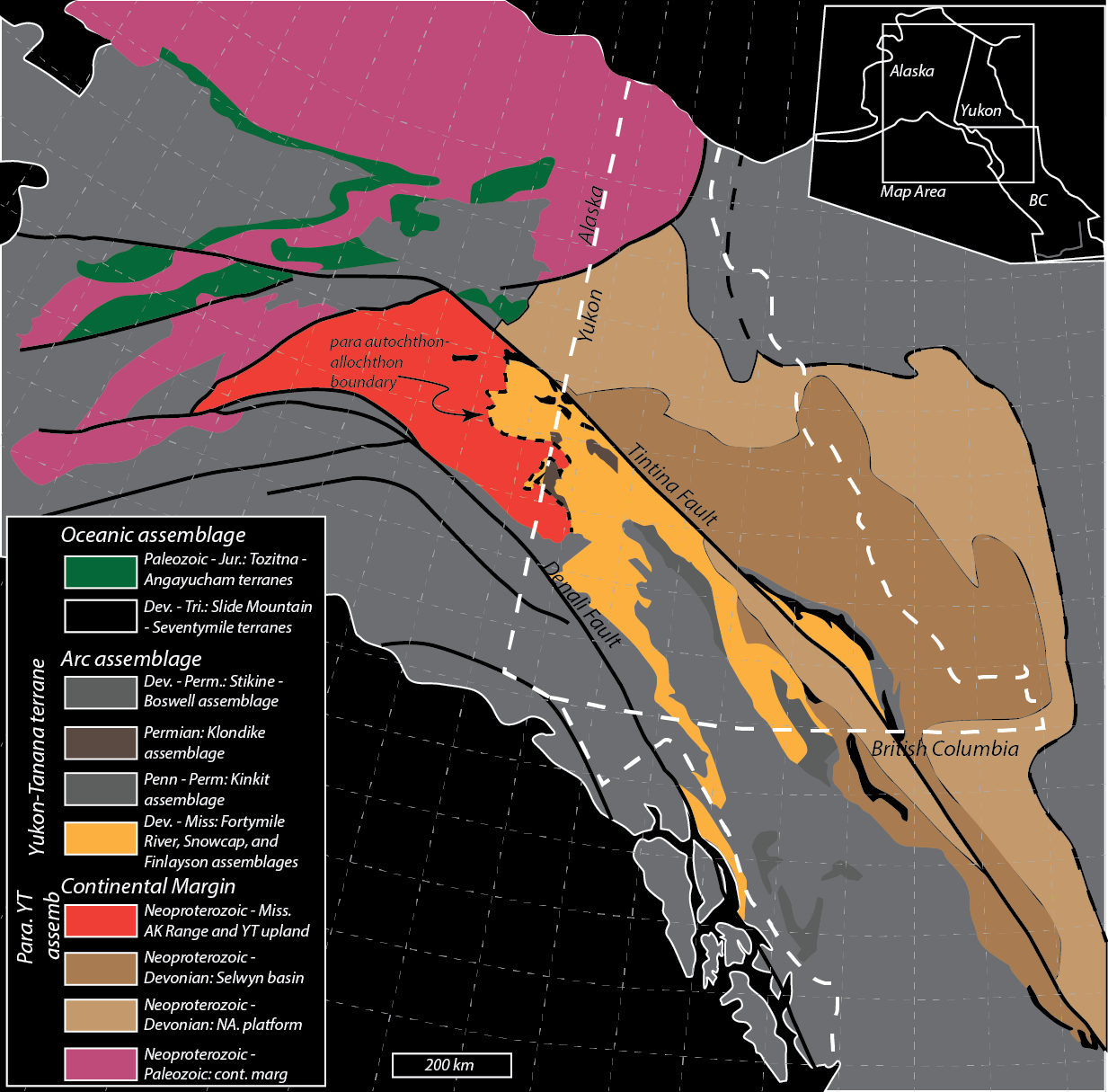 Petrochronologic histories across the para autochthon – allochthon ...